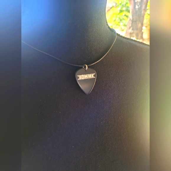 Black Sabbath | Jewelry | Tony Iommi Reversible Guitar String Pick ...